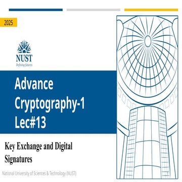 DSIGnatures in advanced cryptography.pptx