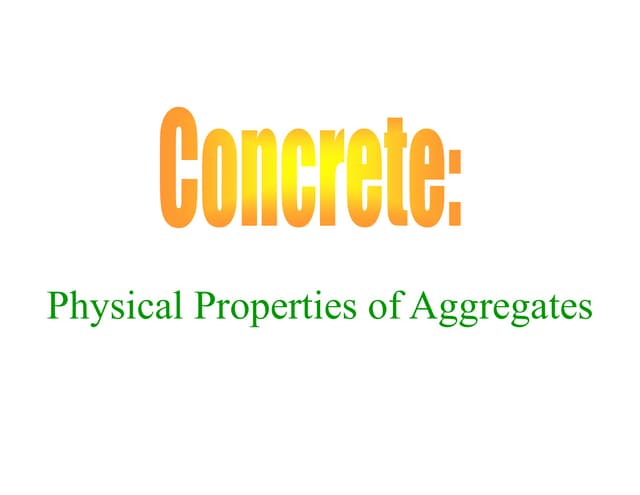 Saturated Surface Dry COndition.ppt