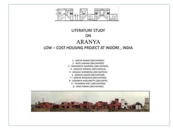 Aranya Low Cost Housing | PDF