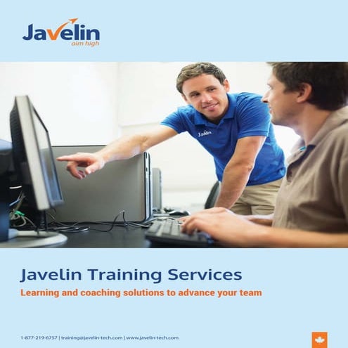 Javelin Training Catalogue | PDF