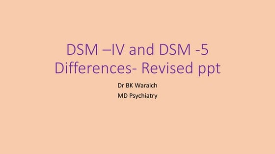 ICD 11 vs DSM V.pptx