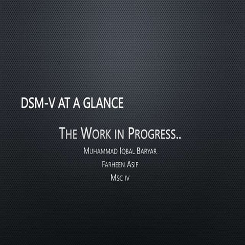 DSM-V-at-a-Glance.pptx