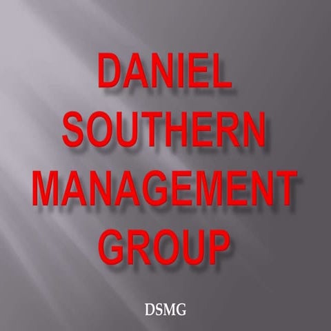 Daniel Southern, President/founder at Daniel southern management group