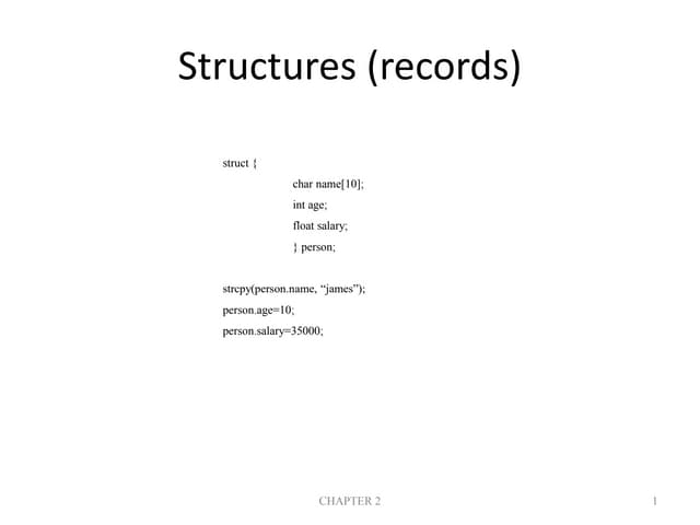 Basics Of Data Structure Using C Describing Basics Concepts Ppt 8176