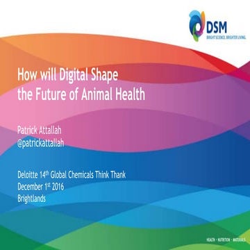 How will Digital Shape the Future of Animal Health | PDF