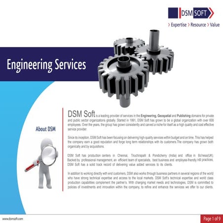 Dsm soft engineeringbrochure | PDF