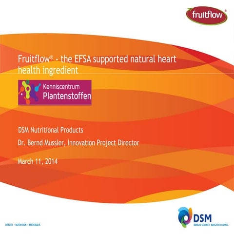 DSM The Fruitflow case | PPT