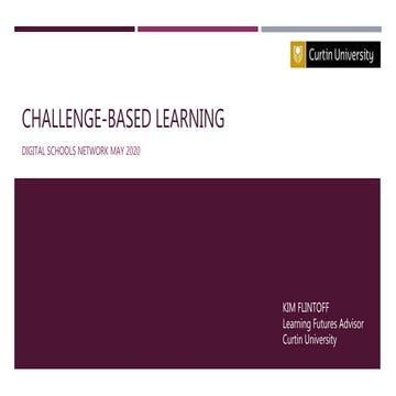 Challenge-based Learning | PPTX