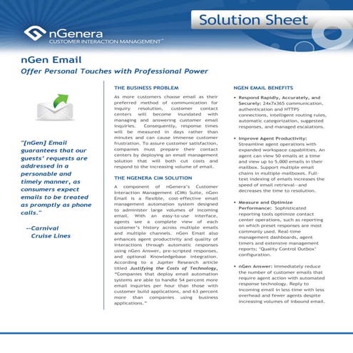 Email Management Software | PDF