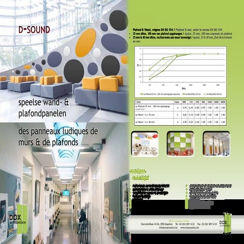 Dox acoustics - technische fiche ABSORBER RONDO | PDF