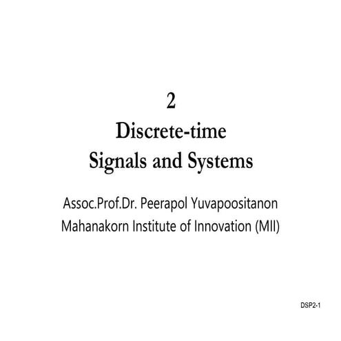 DSP 2 | PPT
