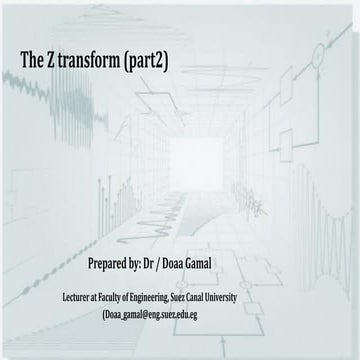 DSP 5.pdf Digital Procesing signal suez canal university | PDF