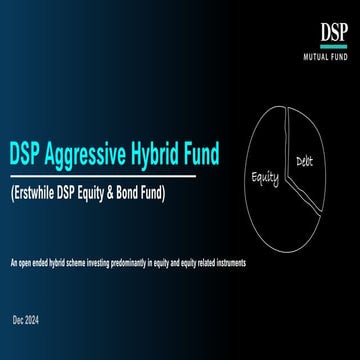DSP Aggressive Hybrid Fund - Presentation | PDF