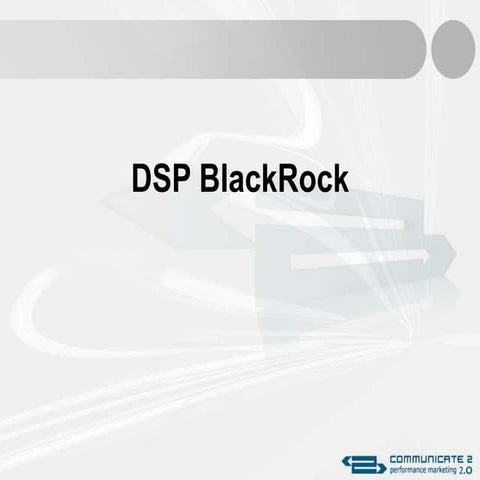 Dsp black rock case study | PPTX