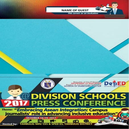 DIVISION SCHOOLS PRESS CONFERENCE 2017 | DOCX