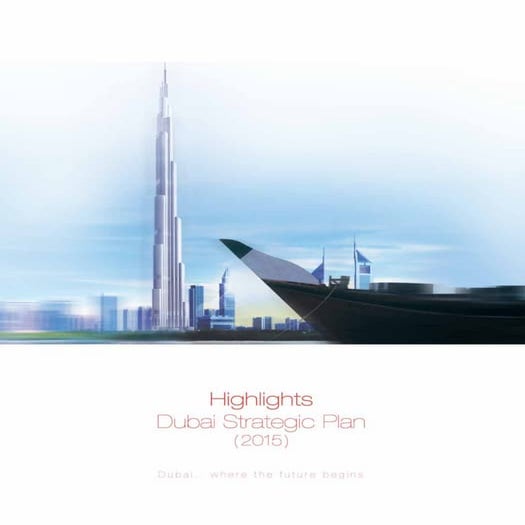 Highlights: Dubai Strategic Vission 2015 | PDF