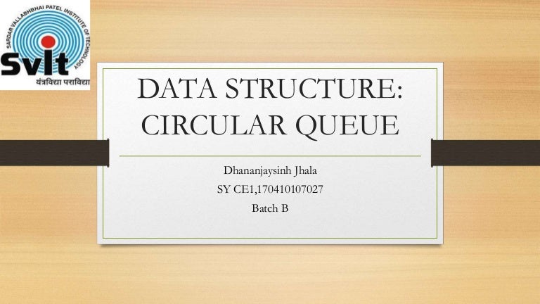 Circular Queue data structure