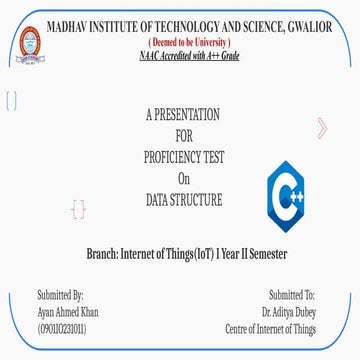 Ds Ppt For The Proficiency For The Data Structures Pptx