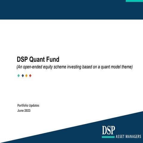 DSP Quant Fund | PDF | Stocks and Bonds | Personal Investing