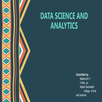 Data Science And Analysis Computer Science Ppt 