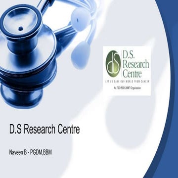D.S Research Centre | PPT