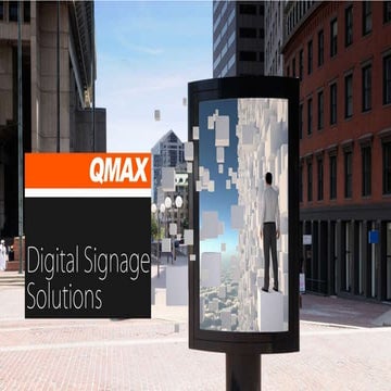 Digital Signage Solutions | PPTX | Computing | Technology & Computing