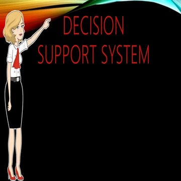 Decision Support System | PPTX