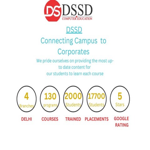DSSD Connecting Campus to Corporates | PDF