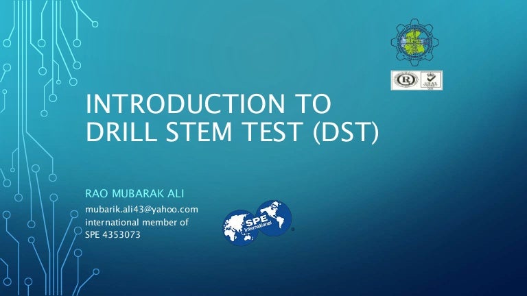Dst (Drill Stem Test)