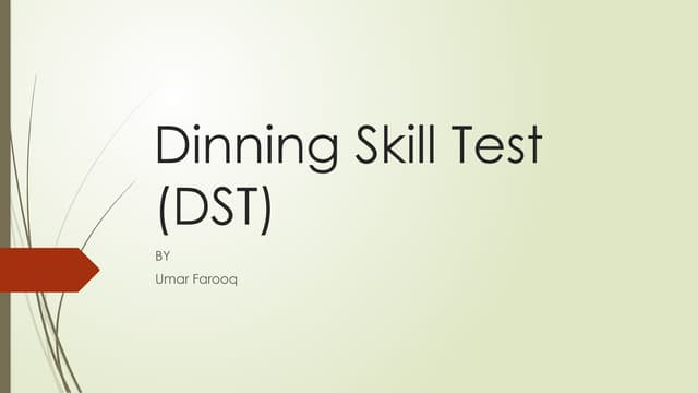 Dining etiquette-ppt | PPTX