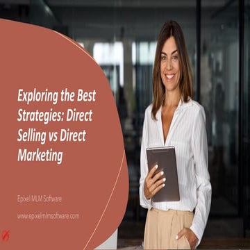 A Comprehensive Guide to Direct Selling and Direct Marketing | PDF