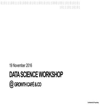 Data Science Workshop | PPTX | Databases | Computer Software and Applications