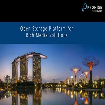 Promise - Rich media storage solution- Thunderbolt3 storage solution ...