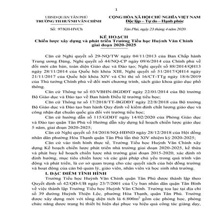 KH chien luoc giai doan 20-25-HVCh | PDF