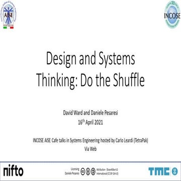 Design thinking and system thinking - do the shuffle | PDF