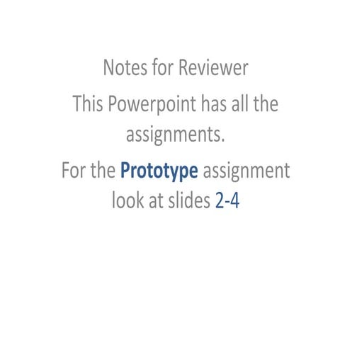 Dt class assignment in pp uploading prototype | PPTX