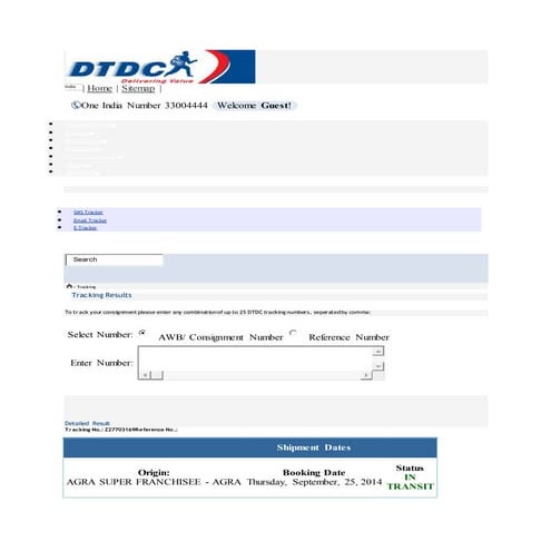 Dtdc | DOCX