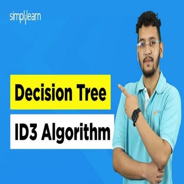 Decision Tree ID3 Algorithm | Decision Tree | ID3 Algorithm | Machine ...