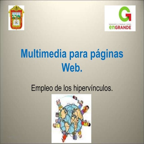 Enlaces o hipervínculos en HTML | PPTX