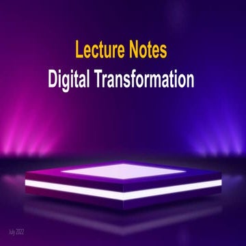 DigitalTransformation_Intro | PPT