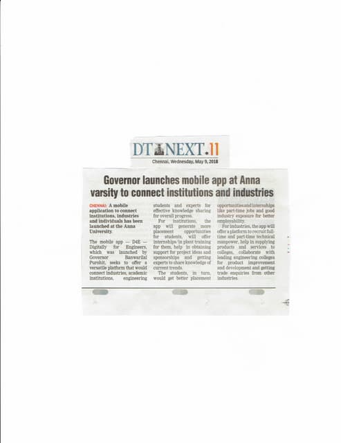 The Hindu Press Coverage | PPT