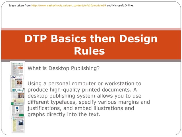 Newspaper Layout and Basic Guidelines | PPTX | Desktop Publishing | Computer Software and ...