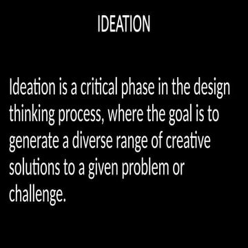 Design Thinkinggg Ppt 2 Topic Ideation Pptx