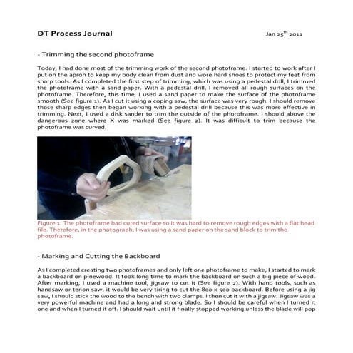 Dt process journal 3 | PDF