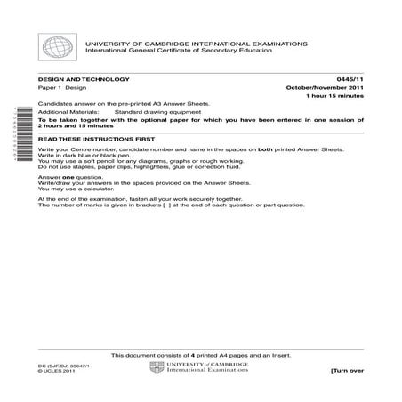 D&t Specimen Papers | PDF | Drawing and Sketching | Arts and Crafts