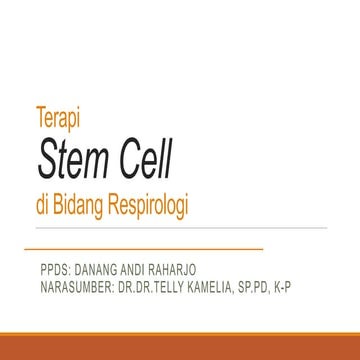 DT Stem Cell_Danang Andi.pptx persiapan DT | PPT