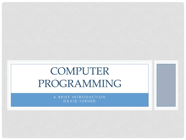 Levels of programming languages | PPTX