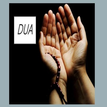 Dua | PPT
