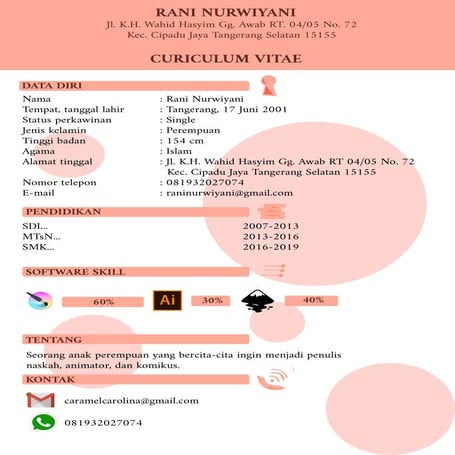 CV dan Portofolio | PDF