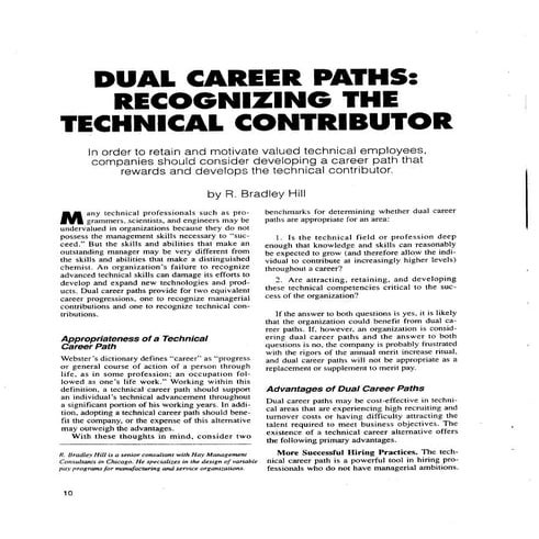 Dual career-paths | PDF
